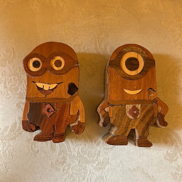 Minions | Toys | Minions Despicable Me Wooden Puzzle Trinket Box Set Of ...